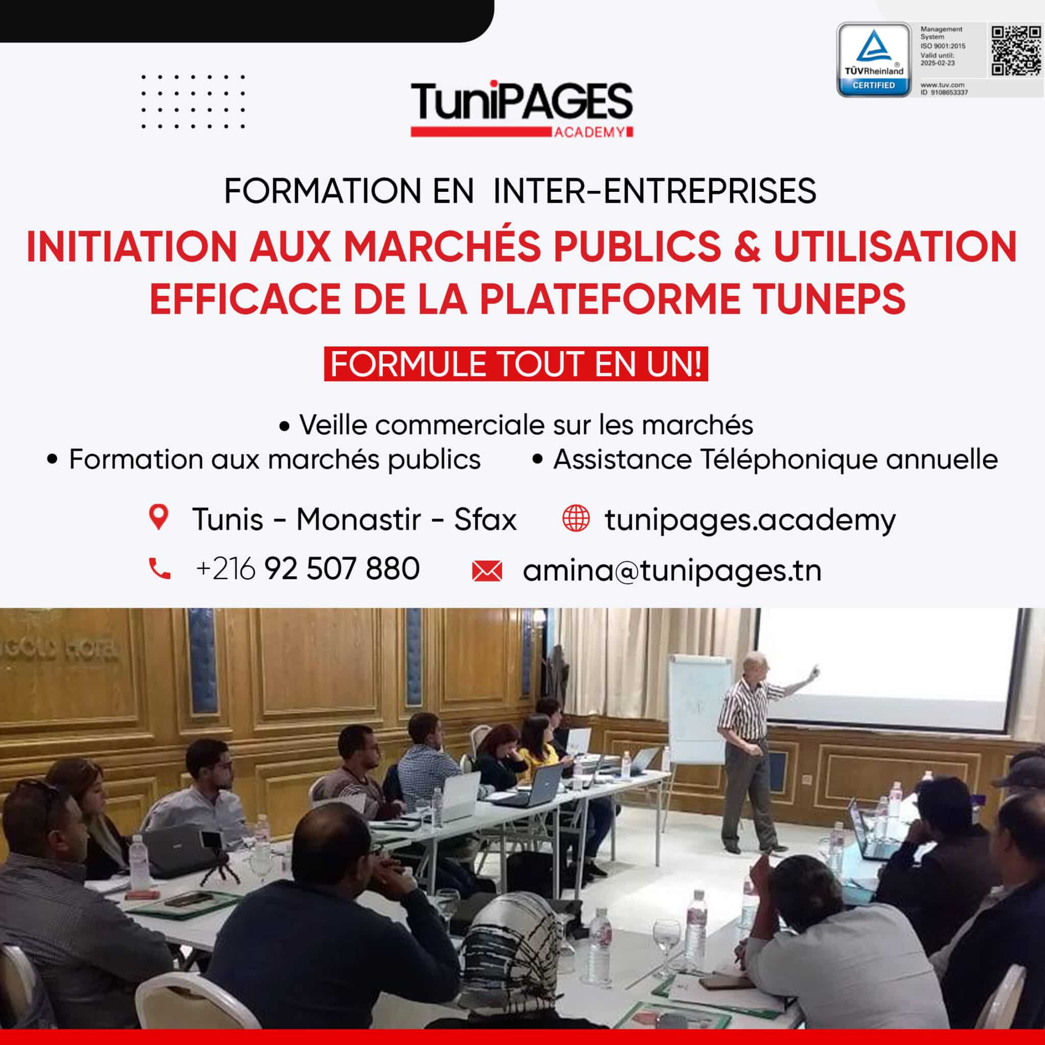 Nos formations – Tunipages Academy